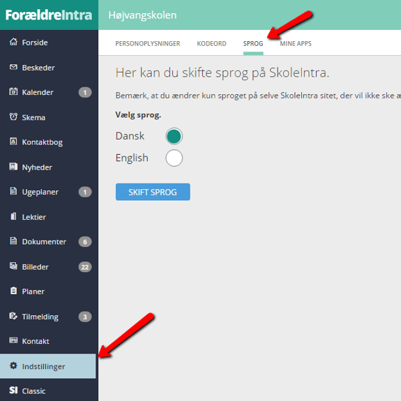SkoleIntra – nu i engelsk udgave